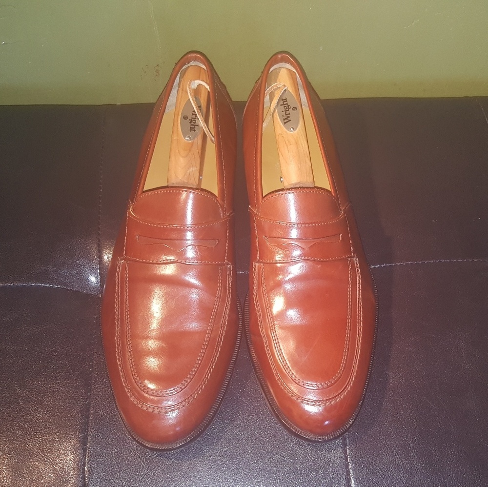 Men's Johnston & Murphy Rust Colored Shoes - Gem
